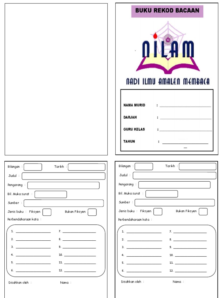 Buku Nilam Tahap 1 2023 | PDF