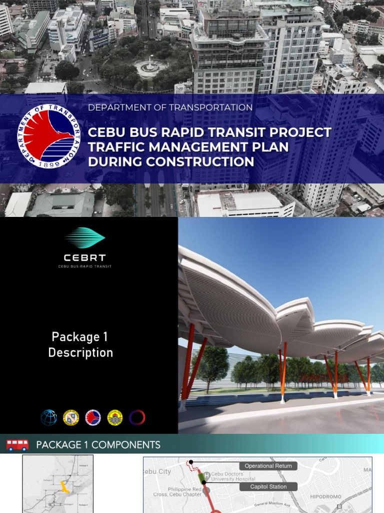 Cebu BRT Project Traffic Management Plan | PDF | Public Transport ...