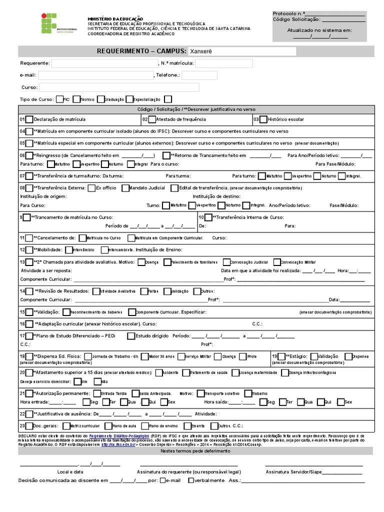 Requerimentos Diversos | PDF
