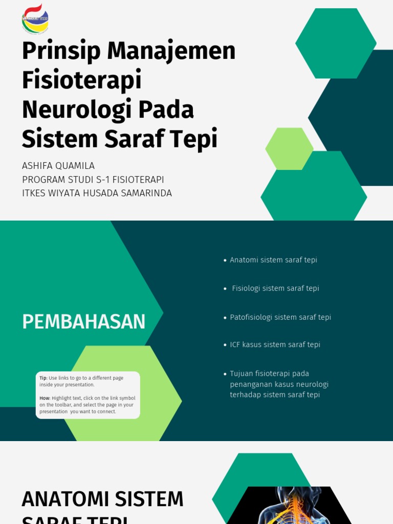 Prinsip Intervensi Fisioterapi Pada Kasus Sistem Saraf Tepi | PDF ...