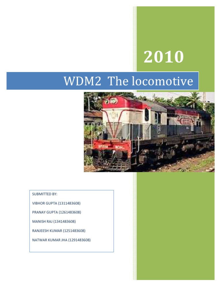 Training Project | PDF | Locomotives | Engines