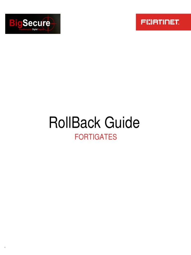 Guia de Rollback | PDF