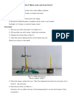 Specific Heat Capacity: Land vs. Water | PDF | Heat | Temperature