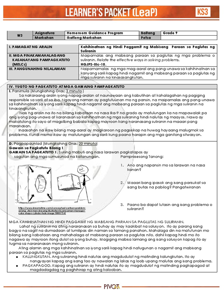 Q3 HGP 9 Week 3 PDF | PDF