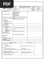 A Detailed Lesson Plan For Grade 10 Physical Education | PDF | Physical ...