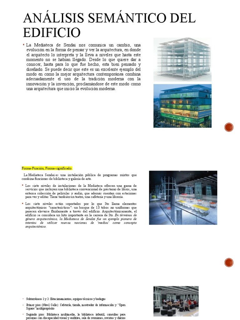 Análisis Semántico Del Edificio | PDF