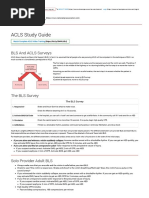 Acls Cheat Sheet PDF | PDF | Cardiopulmonary Resuscitation | Cardiac Arrest