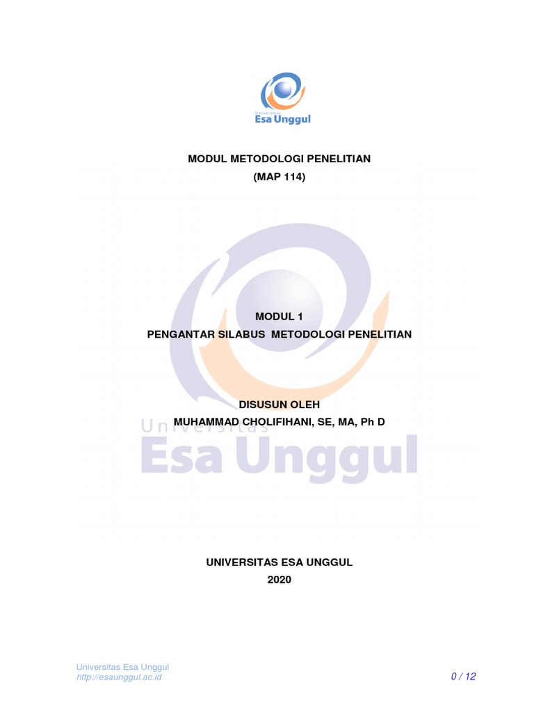 Modul Sesi 1 | PDF