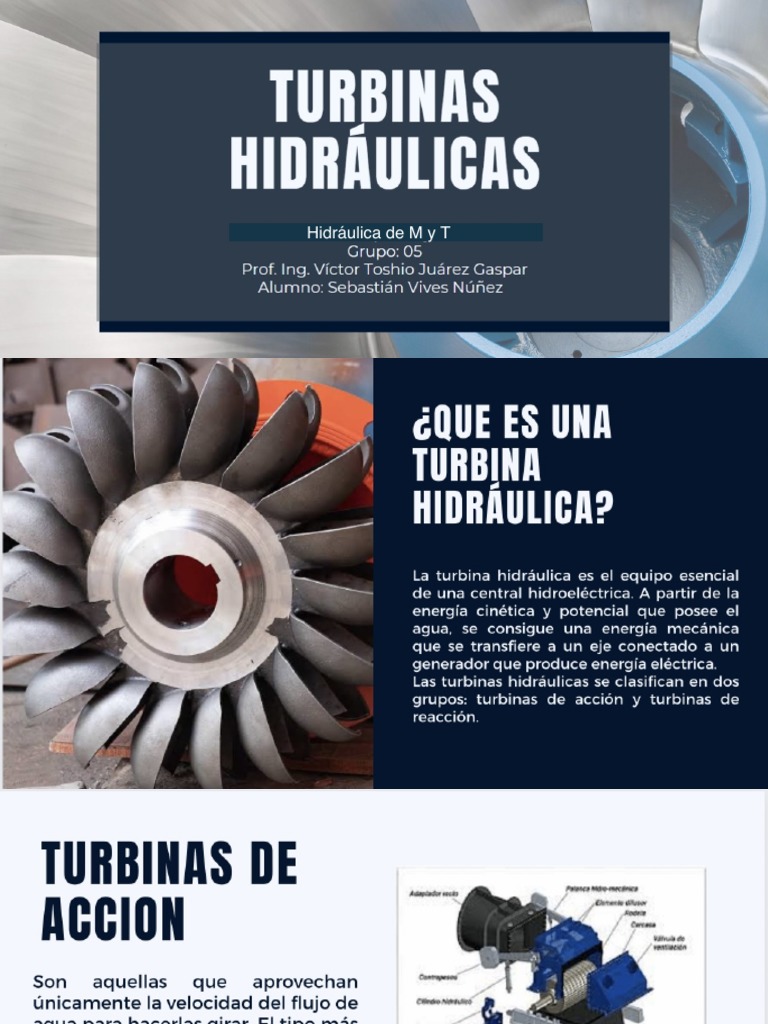 TURBINAS Hidráulicas | PDF