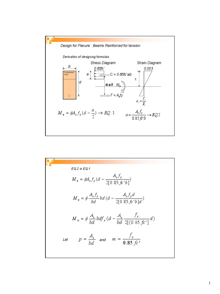 RCD - PPT - Part 4 PDF | PDF | Beam (Structure) | Bending