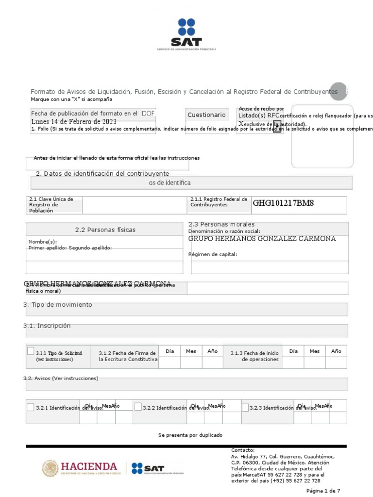 Formato Rx Sat 2025 : formato rx editable archivos – FLYR