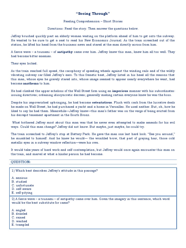 Seeing Through | PDF