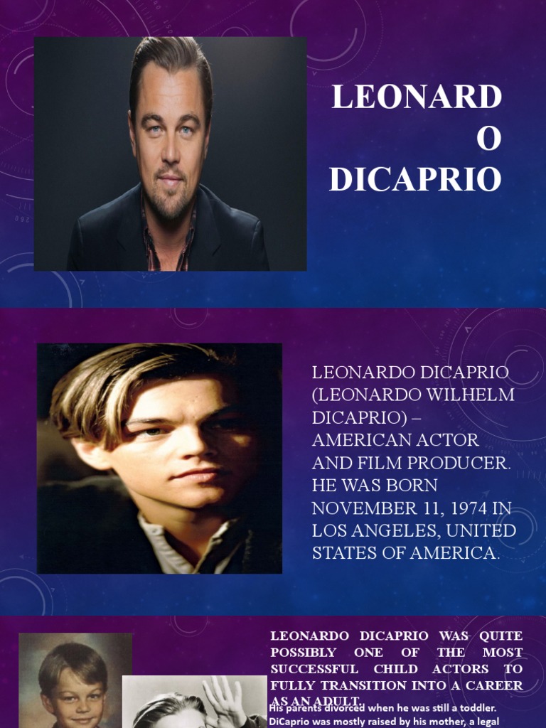 Leonardo DiCaprio by Jienbaeva Dilfuza 2 | PDF