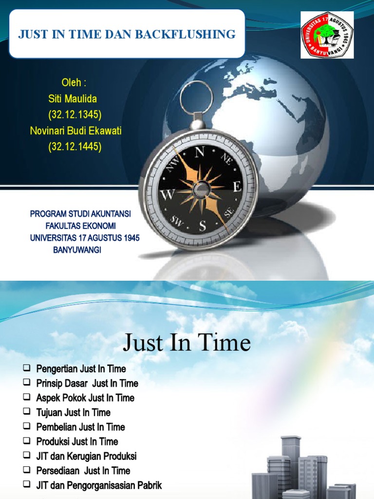 Just in Time Dan Backflushing | PDF