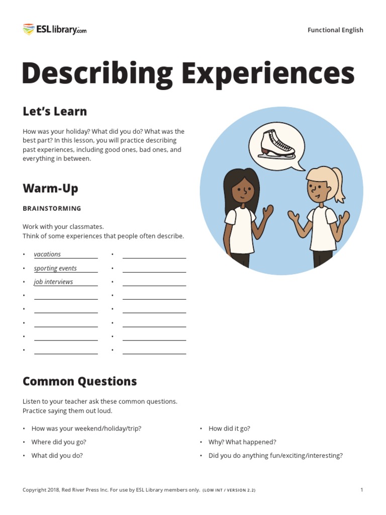 Describing Experience | PDF | Linguistics