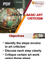 READING VISUAL ARTS (Prelim) | PDF | The Arts | Composition (Visual Arts)