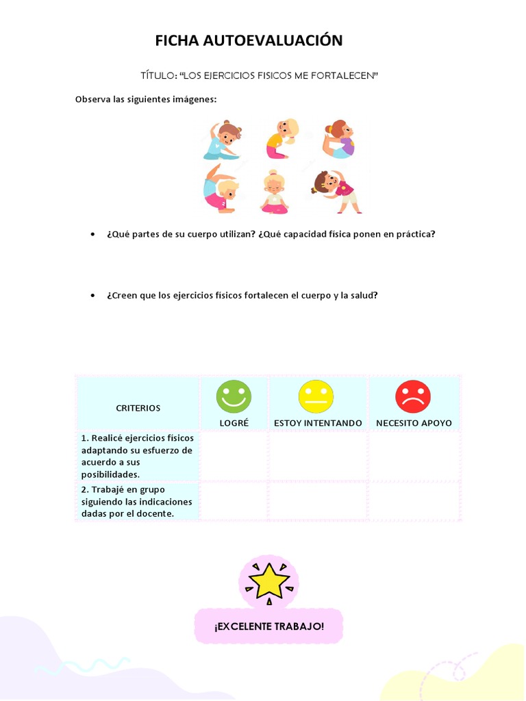 FICHA DE AUTOEVALUACIÓN - 03 | PDF