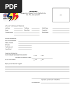 KK Profiling Form | PDF