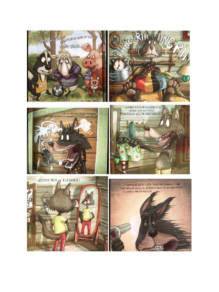 Cuento Lobo Está PDF | PDF