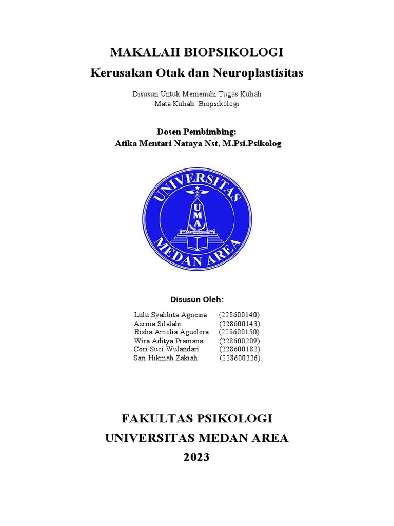 Makalah Biopsikologi Pdf