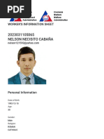 Sample Palawan Receiver Form | PDF