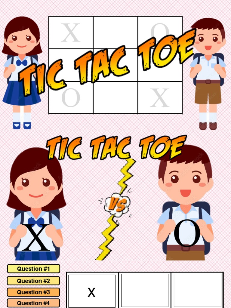 TIC-TAC-TOE Game in PowerPoint by Miss Janin | PDF