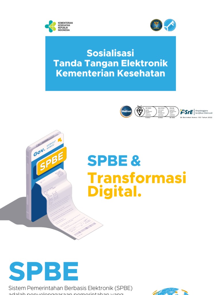 Tanda Tangan Elektronik BSrE | PDF