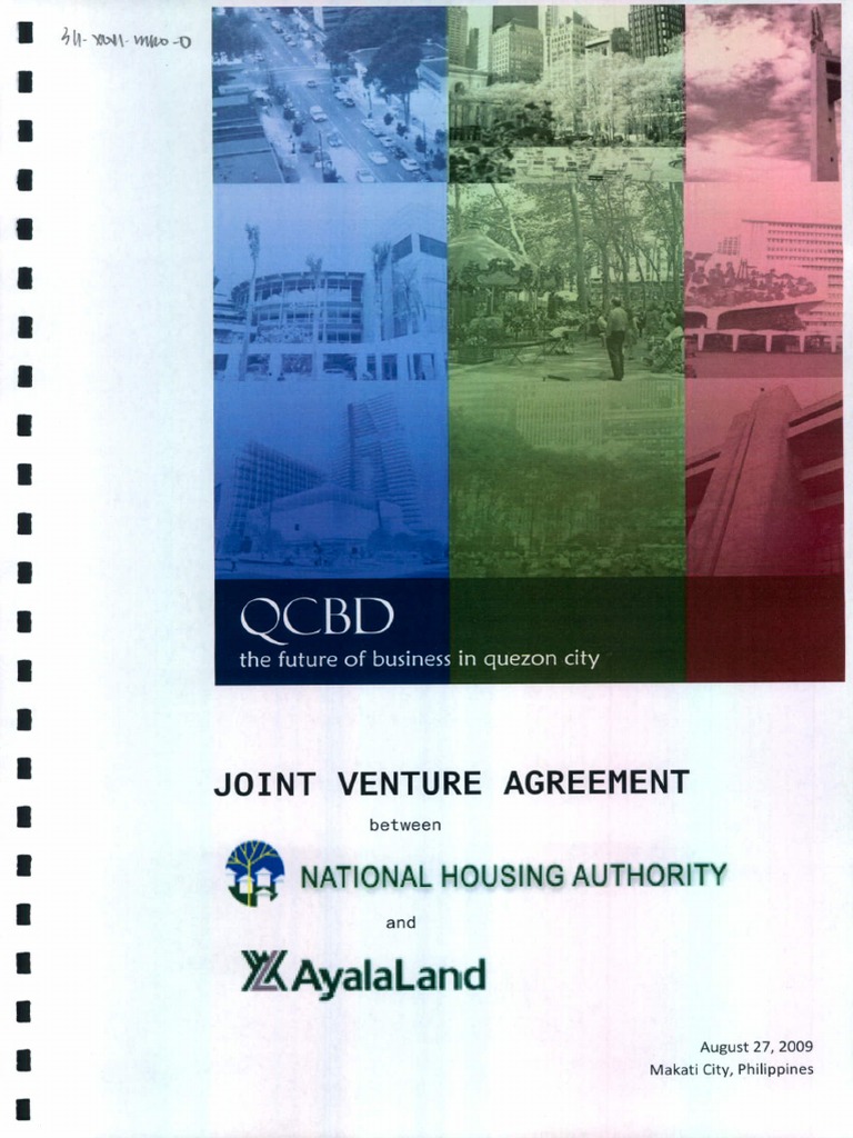 Sample Joint Venture Agreement | PDF