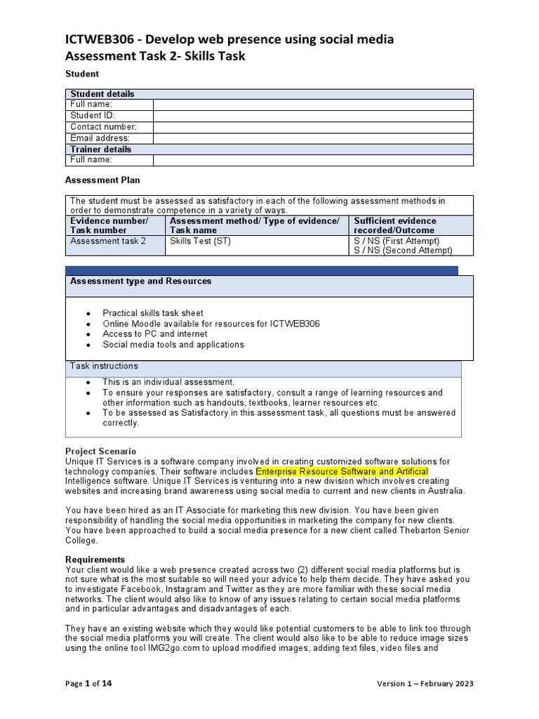 Social Media Analysis for Thebarton Senior College | PDF | Social Media ...