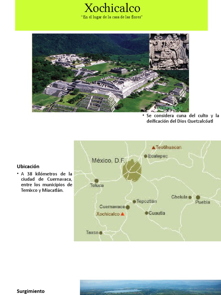 Xochicalco: Centro de Culto y Comercio | PDF | Ciencias sociales