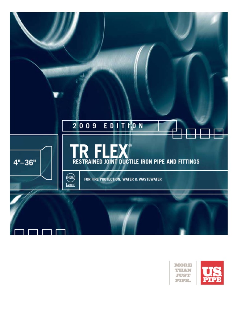 TR FLEX® Joint Ductile Iron Pipe | PDF | Pipe (Fluid Conveyance ...
