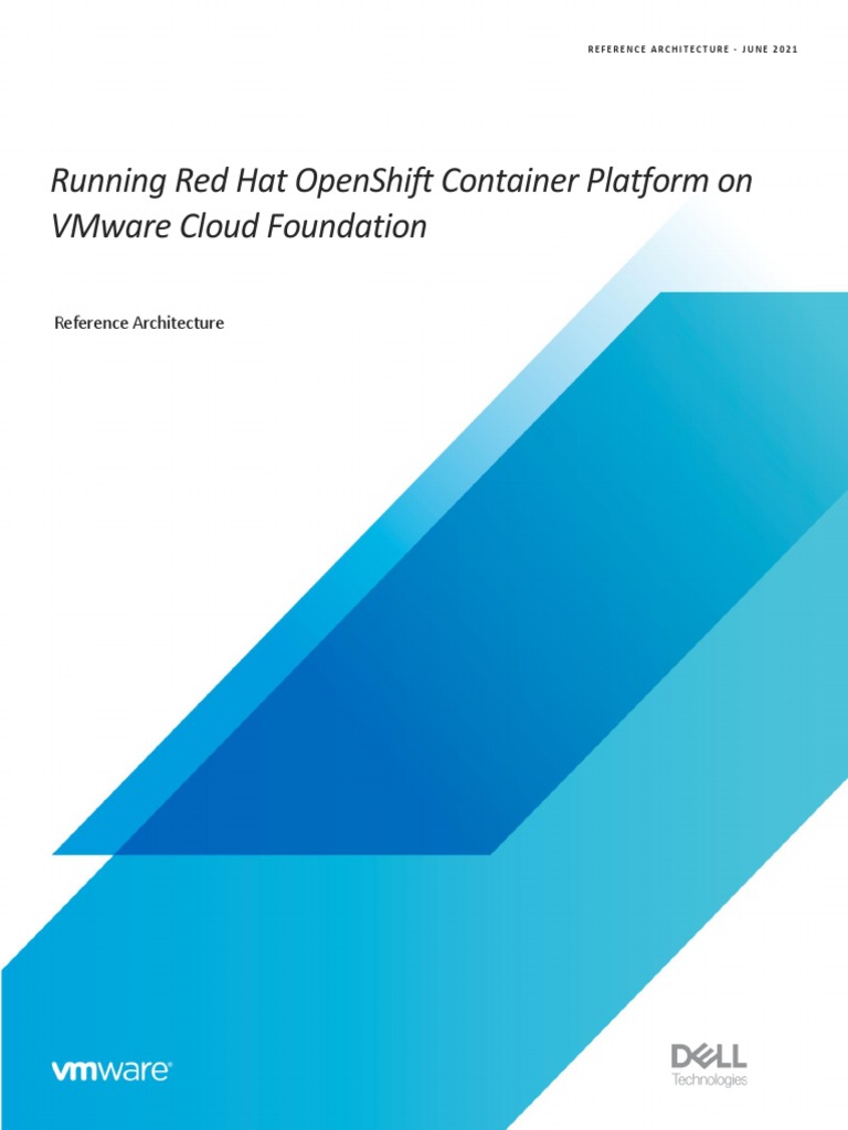 Running Red Hat OpenShift Container Platform On VMware Cloud Foundation ...