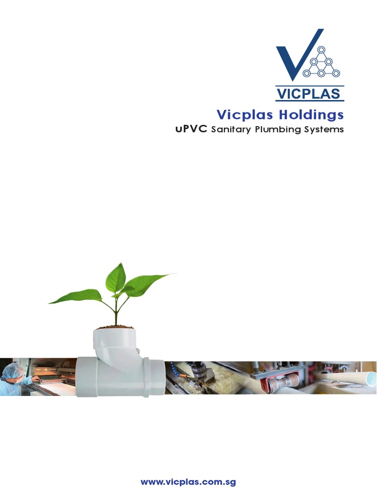 Vicplas Product Brochure | PDF | Plumbing | Polyvinyl Chloride