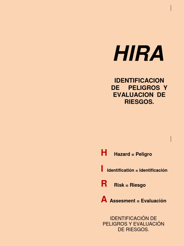 Hira 1 | PDF | Riesgo | Evaluación