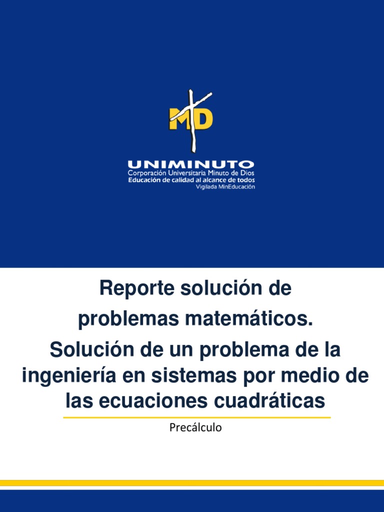 Precalculo S8 MT Reporte Solucion de Problemas Matematicos 12082022 ...