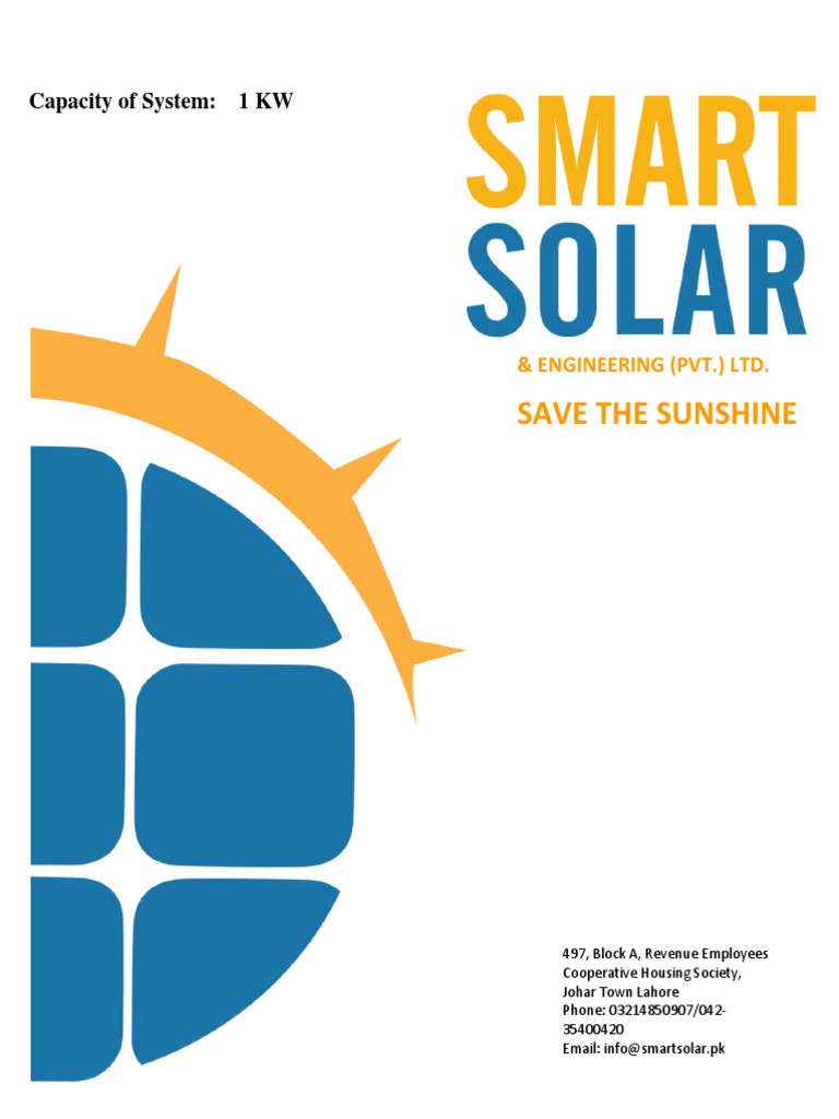 1Kw Hybrid Solar System Smart Solar | PDF | Photovoltaics | Solar Energy