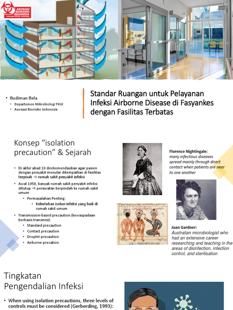 Standar Ruangan Untuk Pelayanan Infeksi Airborne Disease Di Fasyankes ...