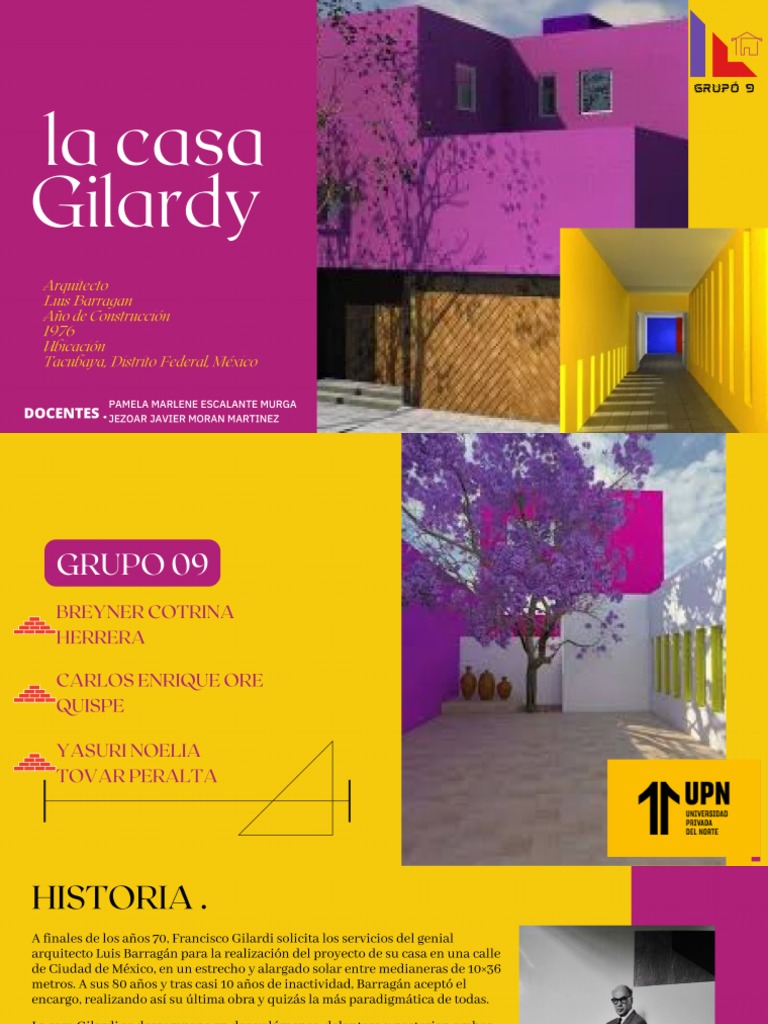 LA CASA GILARY Arquitectura Presentación PDF | PDF