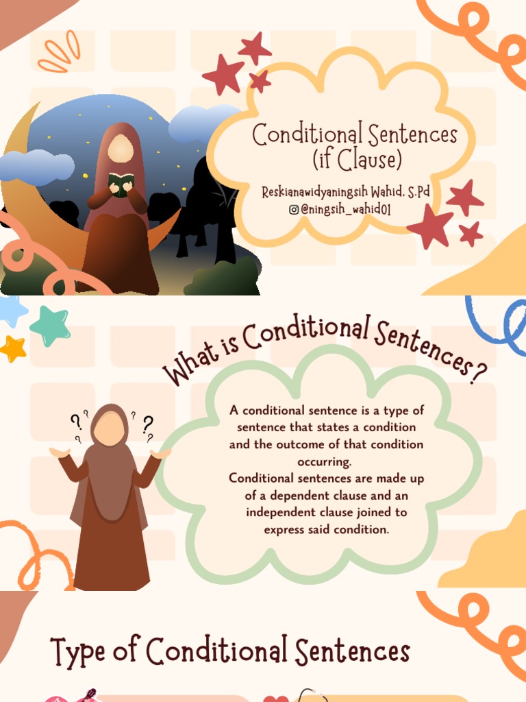 Conditional Sentences Type 1 | PDF | Clause | Syntax