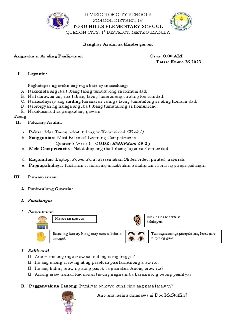 Cot 1 Kristingot | PDF