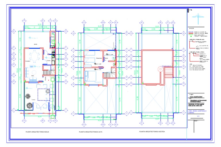 Planta de Instalaciones Hidrosanitarias | PDF