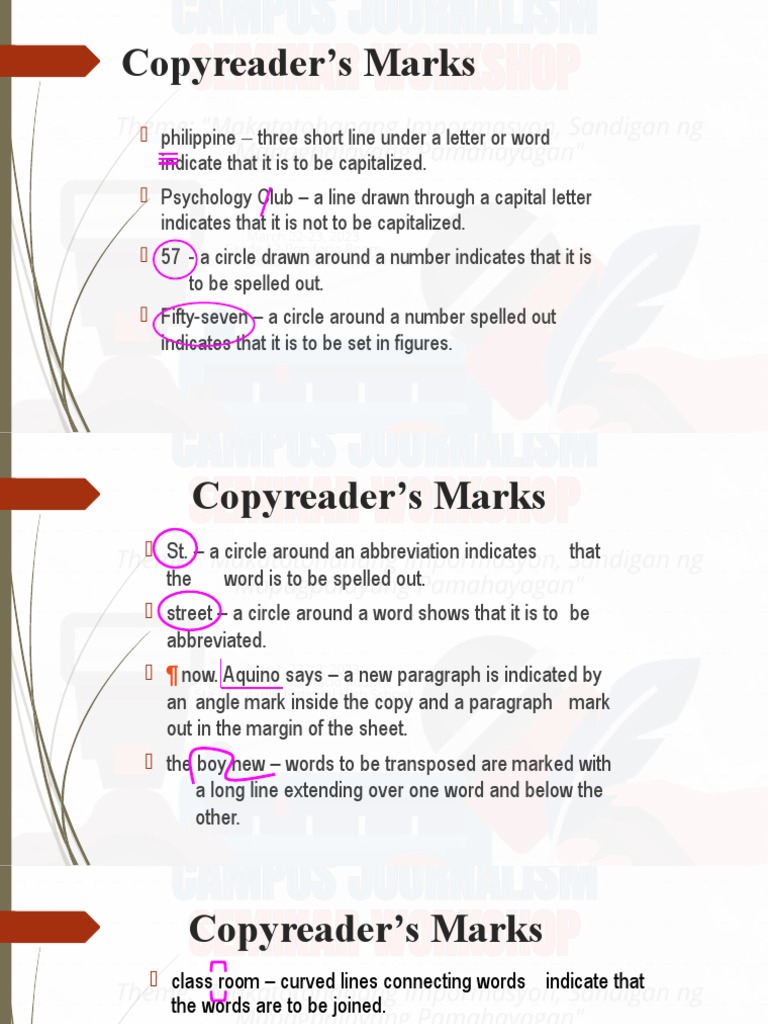 Guide to Copyediting Marks: A Comprehensive Look at Symbols Used by ...