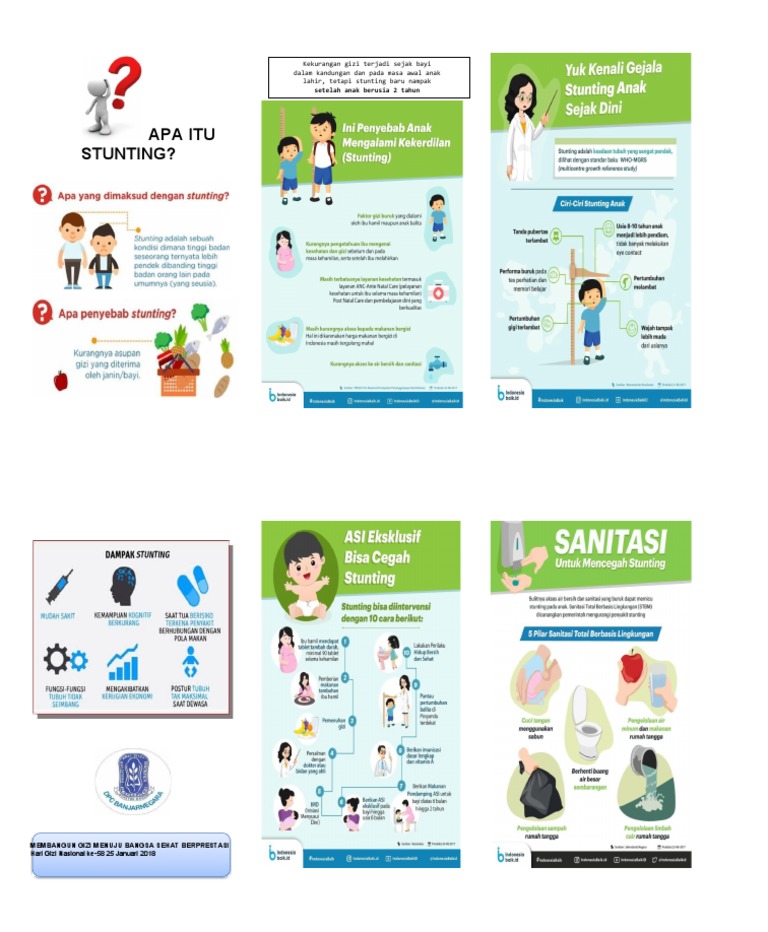 Leaflet Stunting | PDF