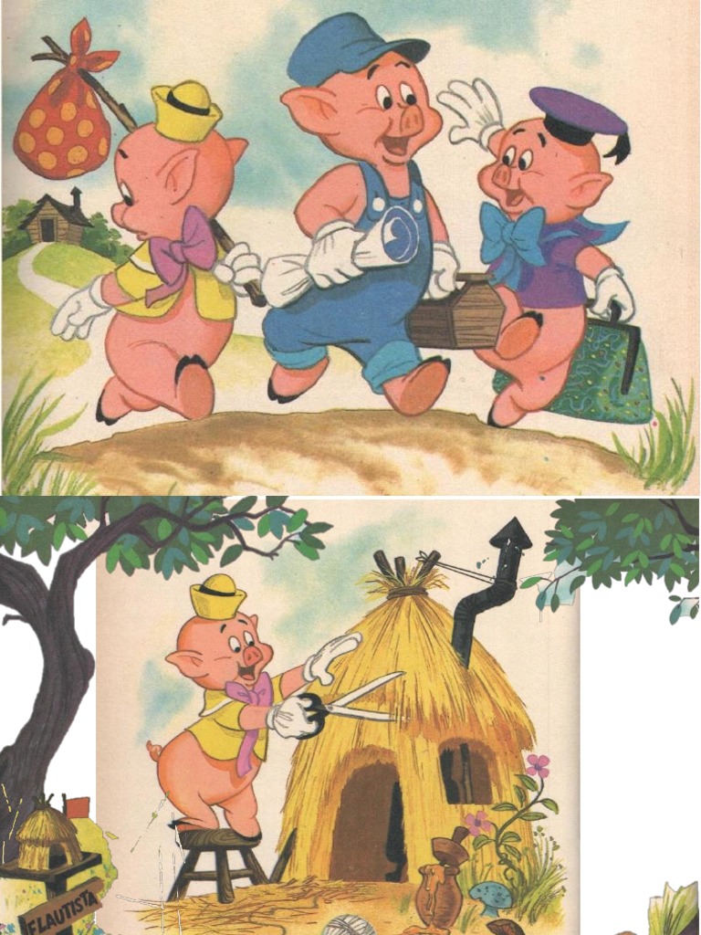 Cuento En Imágenes Los Tres Cerditos Pdf