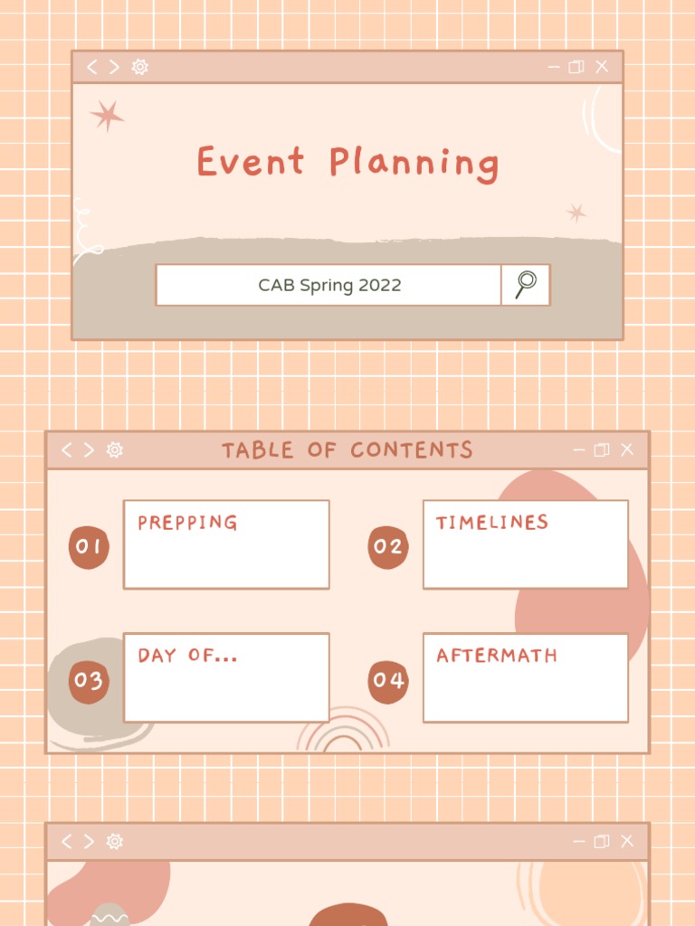 Event Planning Presentation | PDF