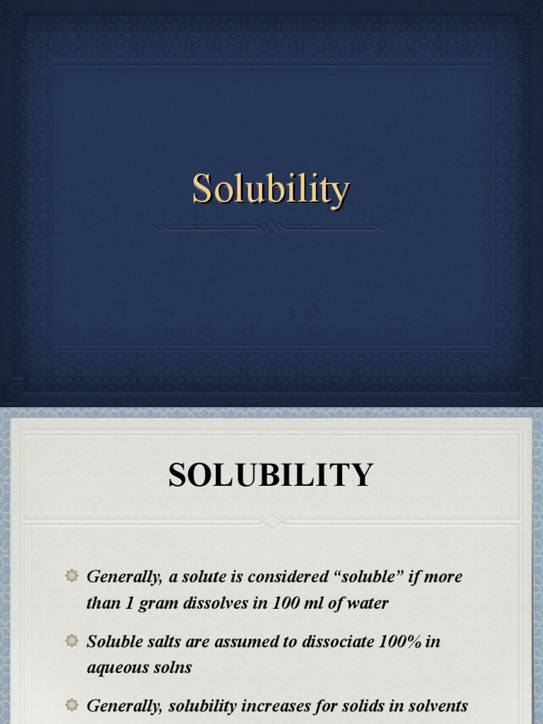 Chapter 15 | PDF | Solubility | Chemical Equilibrium