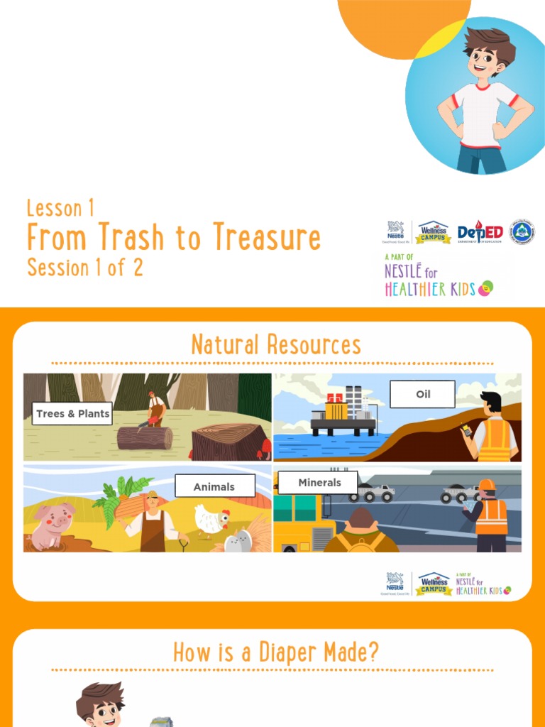 Lesson 1 From Trash To Treasure Session 1 Powerpoint Pdf Waste