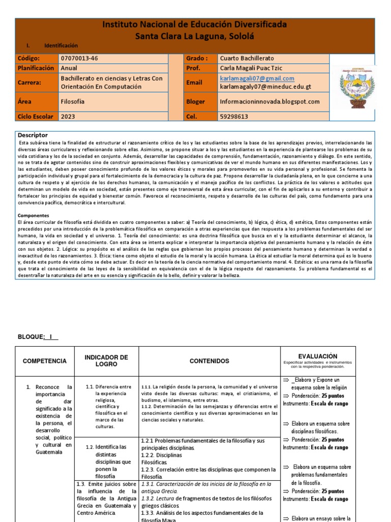 Filosofia 2023 | PDF | Conocimiento | Moralidad