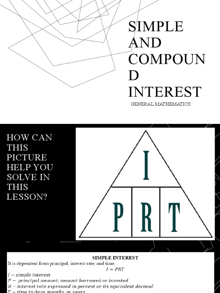 Simple and Compound Interest - M9 | PDF | Interest | Interest Rates