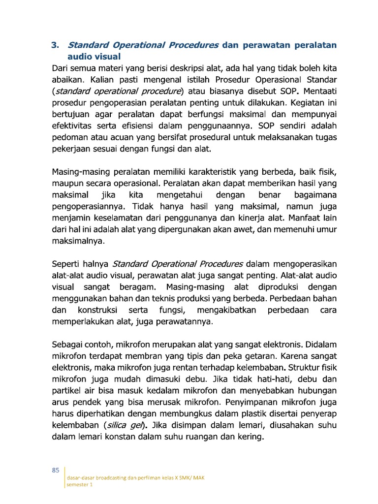 SOP Dan SMK3 PDF | PDF